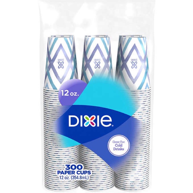 Dixie Everyday 12Oz Oz Cold Drink Paper Cup, 300 Count | Shopee Philippines