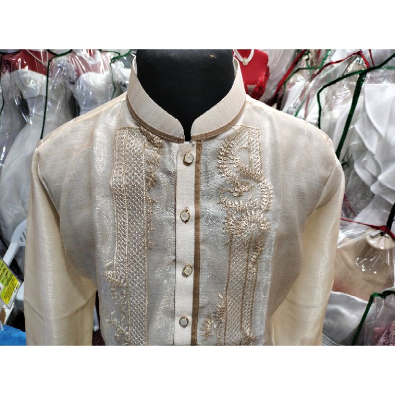 Modern Barong Tagalog (Assorted Burda) | Shopee Philippines