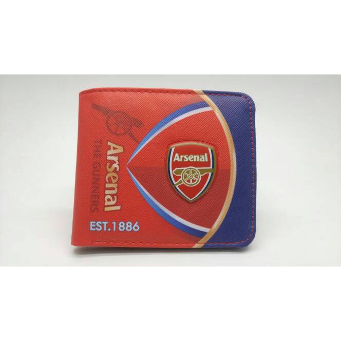 New Arsenal embossed logo imported wallet | Shopee Philippines