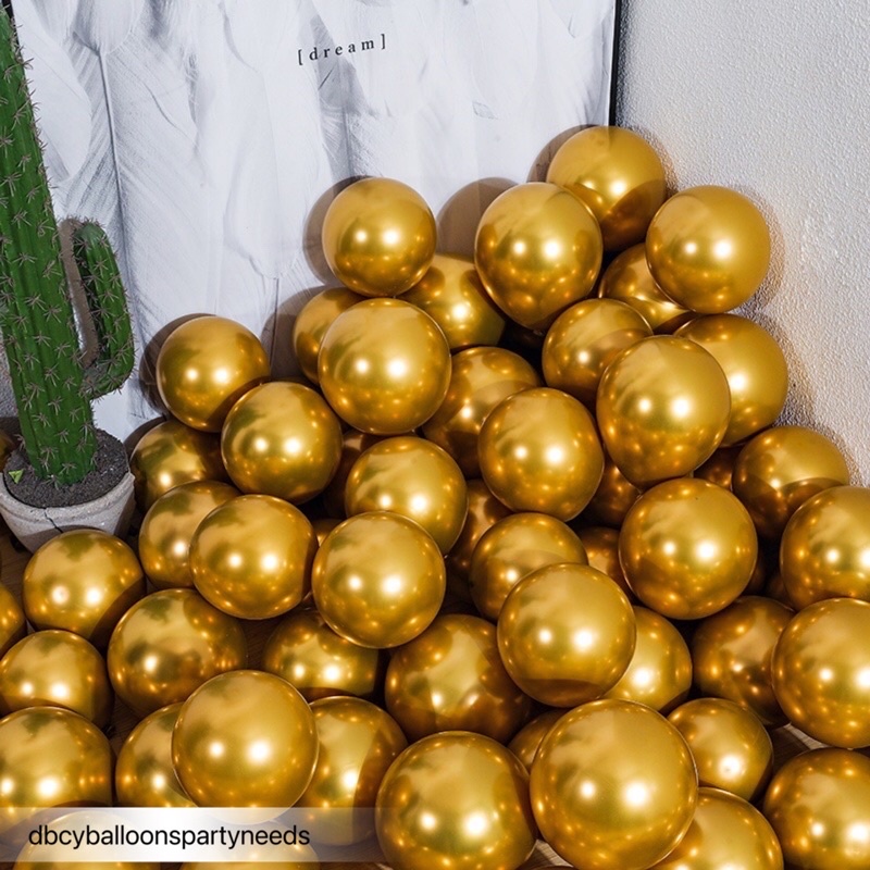 5inch 10/20/50pcs chrome metallic latex balloon chromium balloon ...