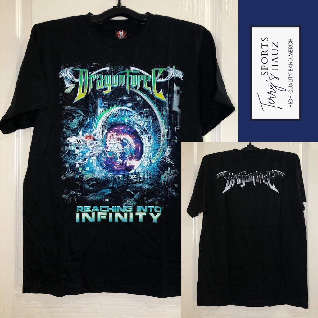 DRAGONFORCE ROCK YEAH BAND SHIRTS ASSORTED DESIGNS | Shopee Philippines