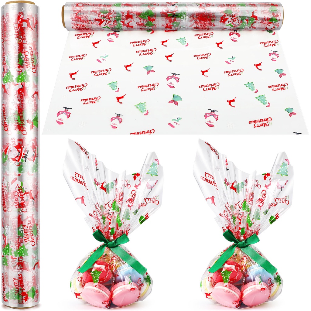 [READY STOCK] Paper Bags Cellophane Clear Wrapper Transparent for Gift ...