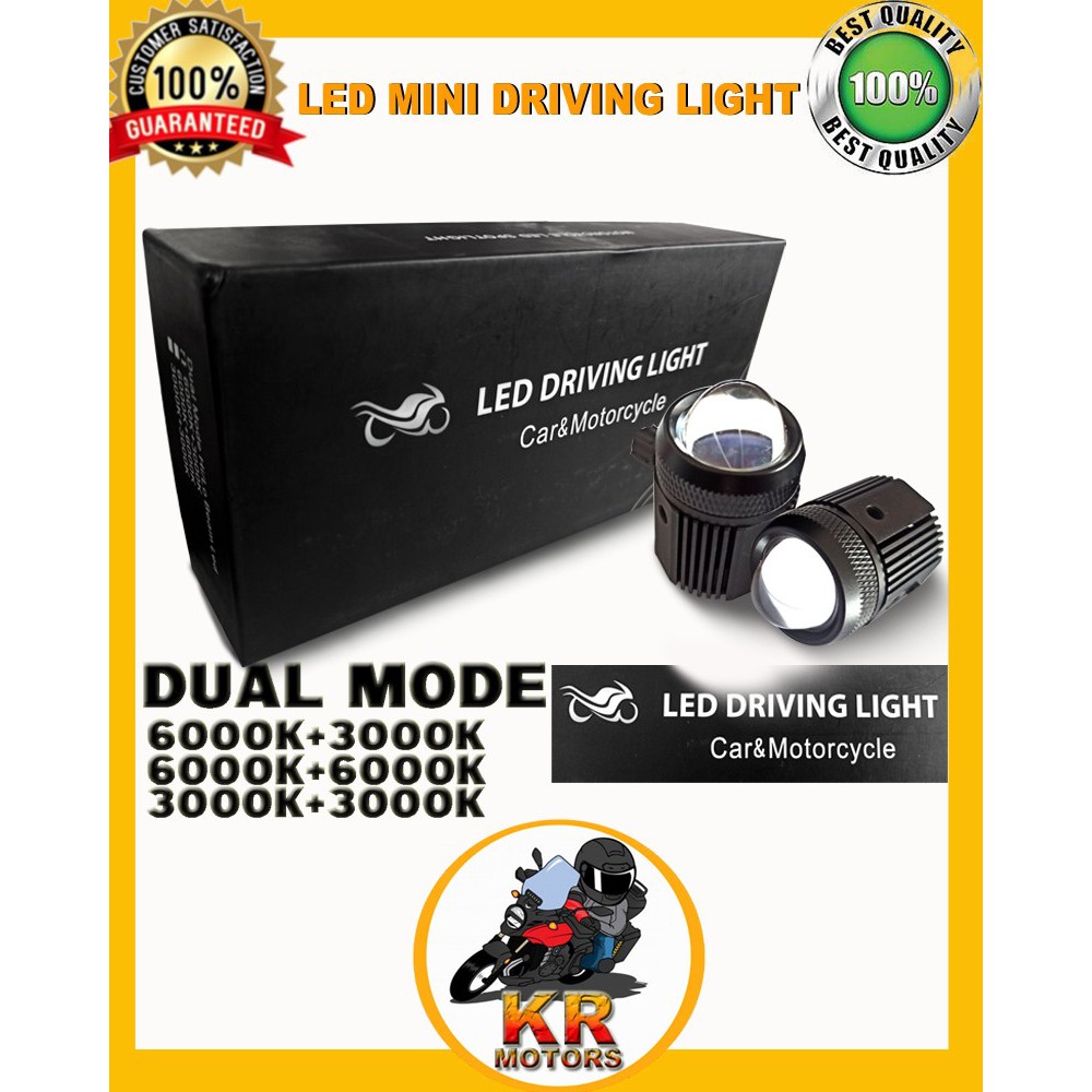 SENLO LED Driving Light 6000K/3000K (Dual Mode Hi/Lo Beam LED) Made in ...