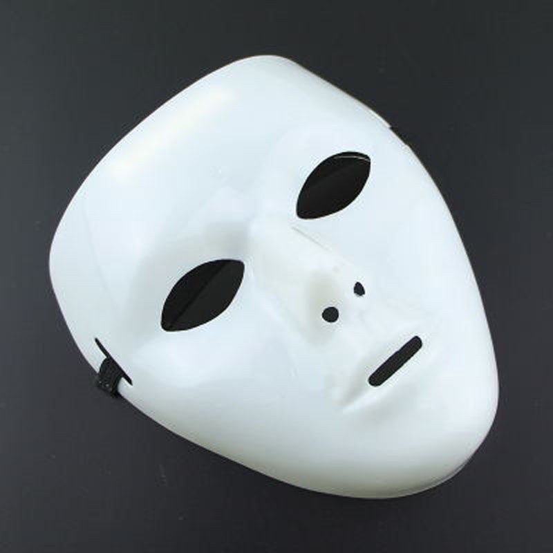 Halloween Full Face Mask Horror Guy V Anonymous Topeng Hacker Vendetta ...