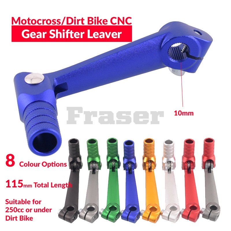 10mm CNC Short Gear Shifter Shift Lever For CRF50 110cc 125cc 250cc ...