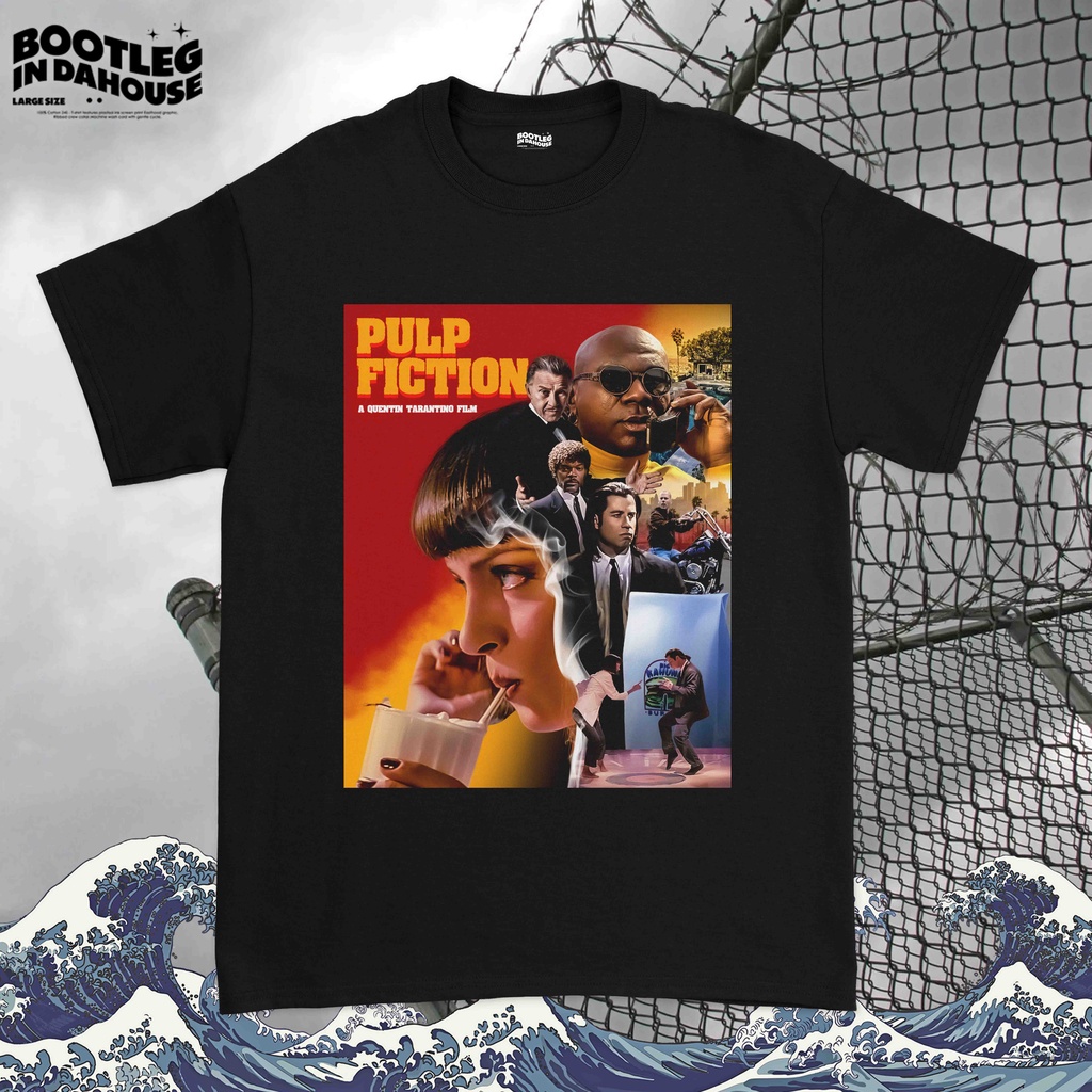 Pulp FICTION FILM T-Shirt - PULP FICTION FILM CLOTHING | Shopee Philippines