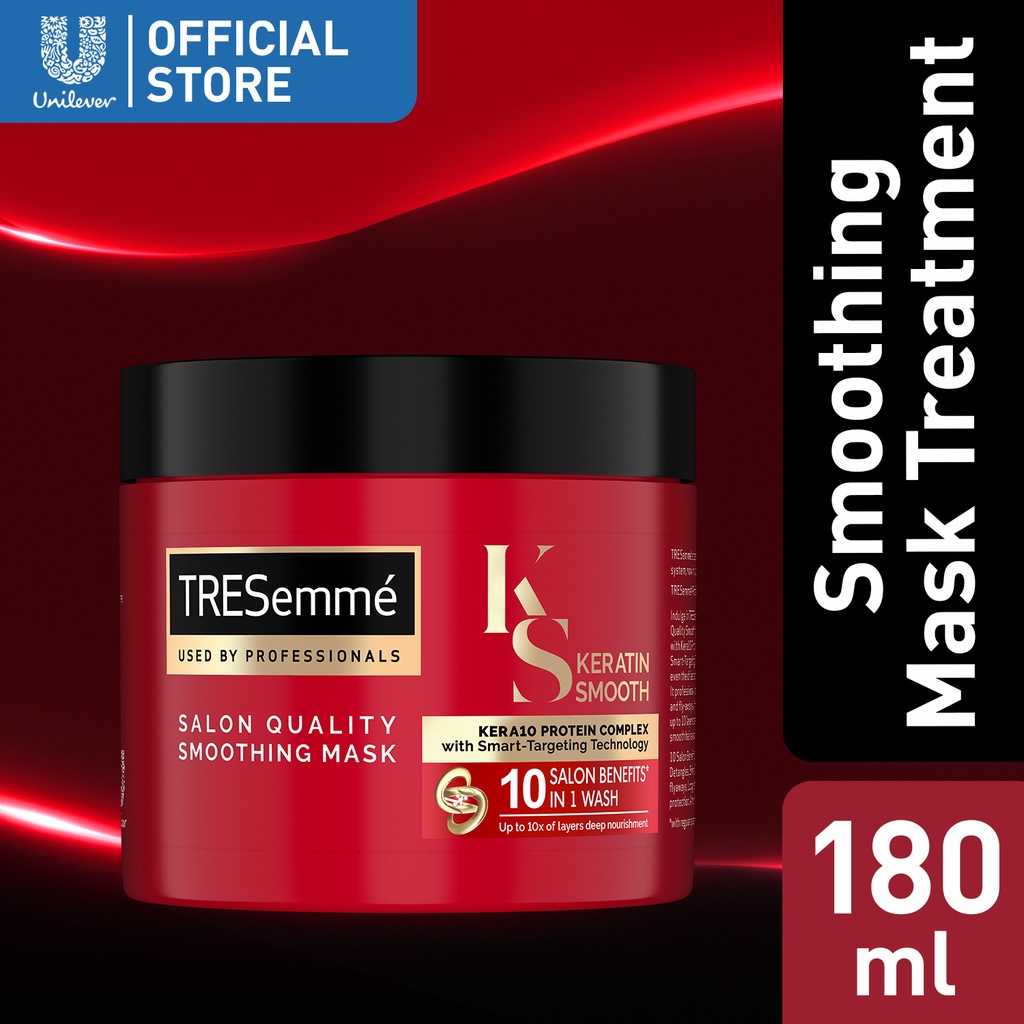 Tresemme Treatment Mask Keratin Smooth 180ml | Shopee Philippines