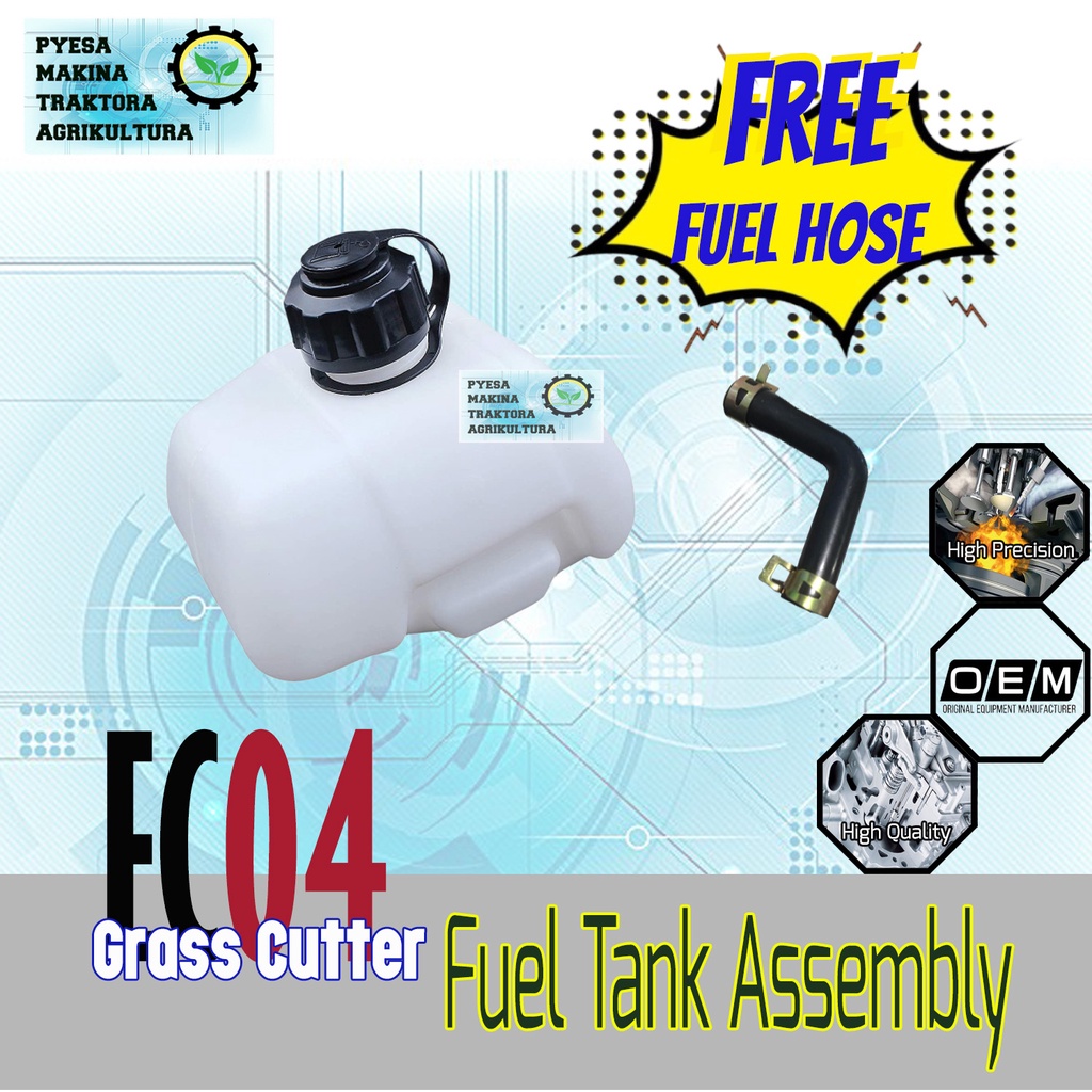 Fuel Tank Assy EC04 CG411 FujiStar 411 Grass Cutter Brush Cutter ...
