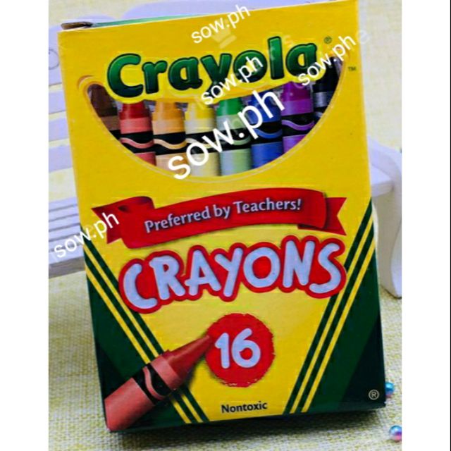 16pcs original Crayola crayons | Shopee Philippines