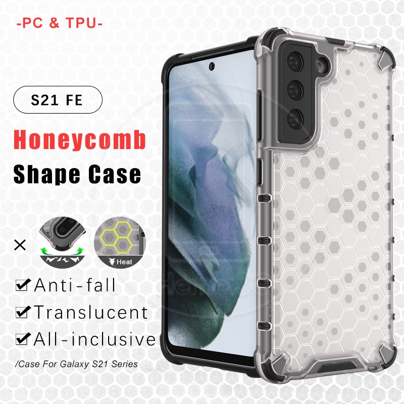 Samsung Galaxy S21 FE S21FE 5G Honeycomb Dissipation Casing Hard ...