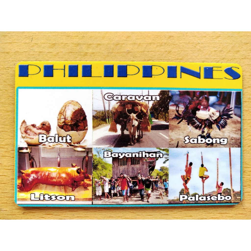 Philippine Rubber Magnets Design Souvenirs Boracay, Philippine Flag ...