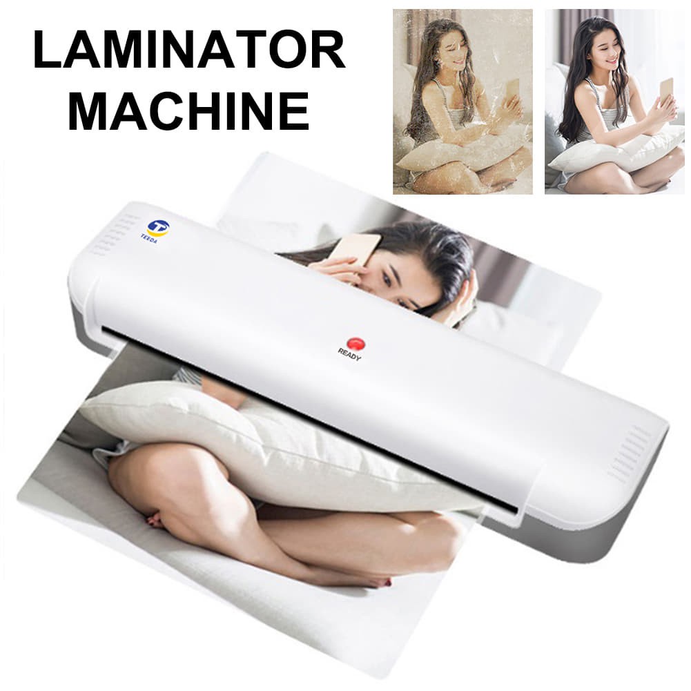 TEEDA TGS-1 A4 Laminator Photo Paper Card documents Office Thermal Laminator Laminating Machine ...