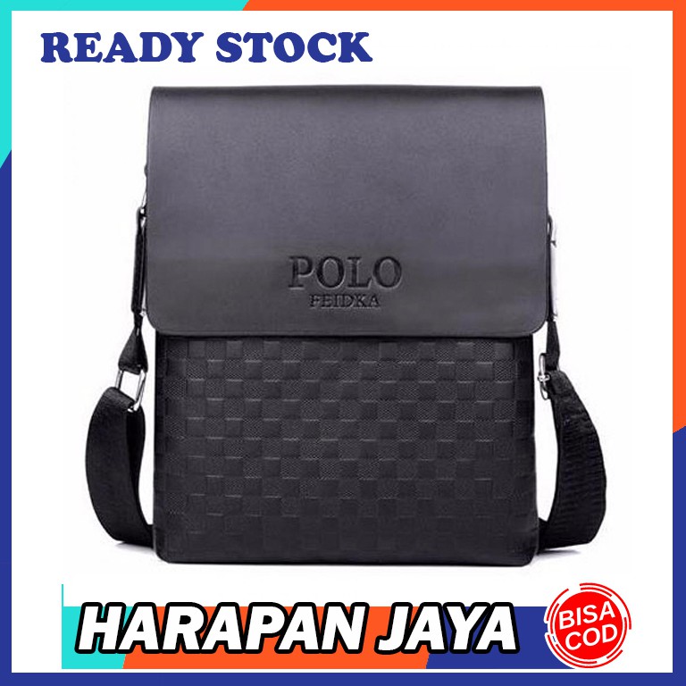PRIA Rhodey Polo Videng Men's Messenger Bag - VP-4 | Shopee Philippines