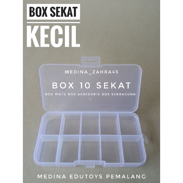 PUTIH Small White Partition Box (10 Compartments) | Shopee Philippines