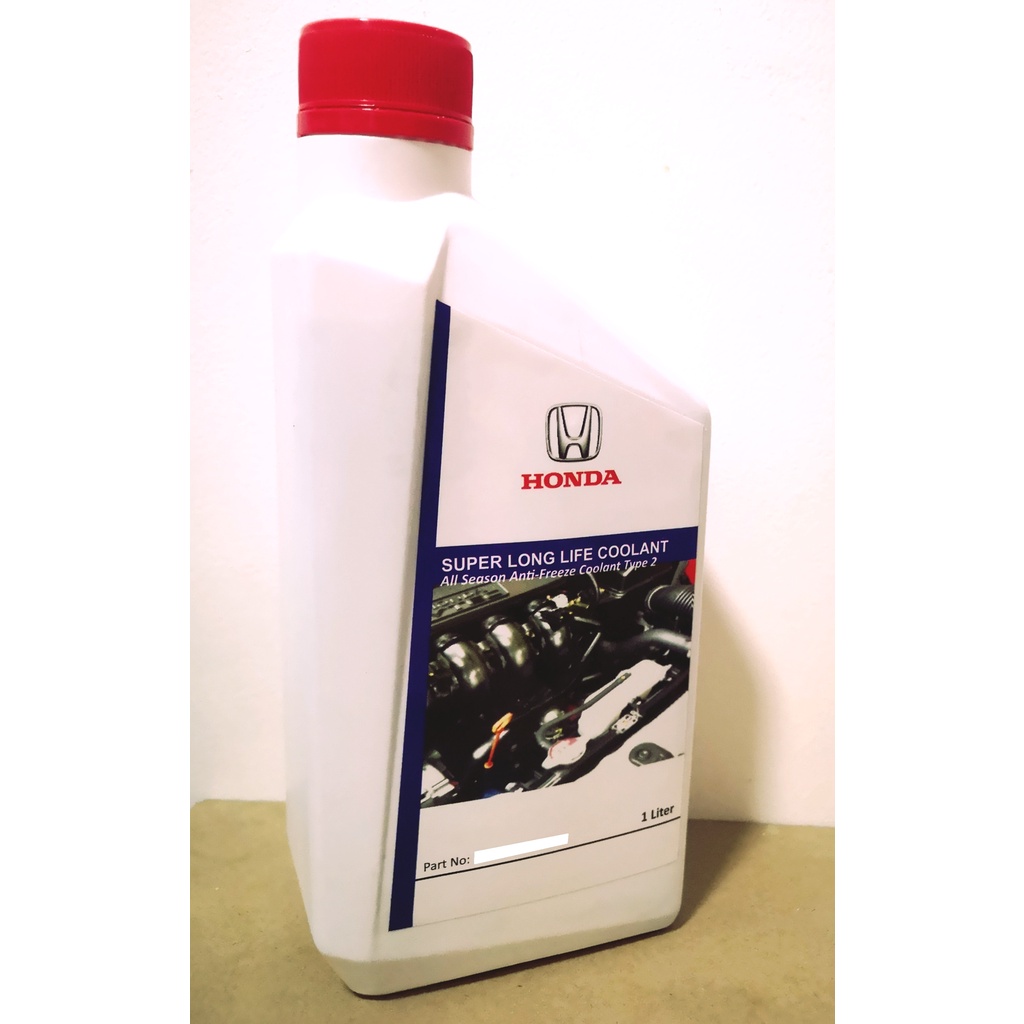 Genuine Honda Super Long Life Coolant Type 2 (Blue) All Season Anti ...