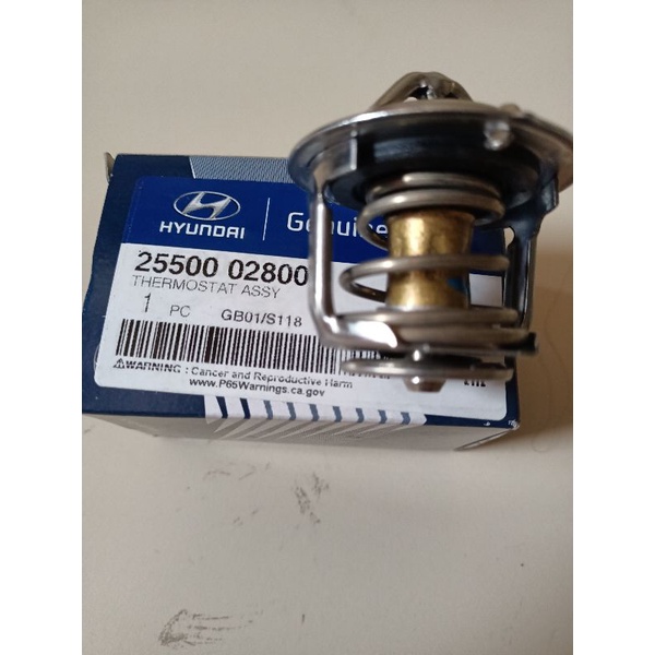 25500-02800 THERMOSTAT VALVE FOR HYUNDAI EON 2012-2019/I10 | Shopee ...