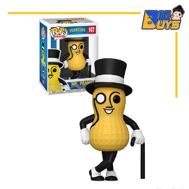 Funko POP! Planters Mr Peanut Vinyl Figure | Shopee Philippines