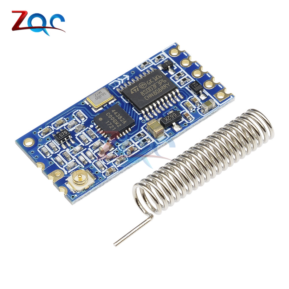 433Mhz HC-12 SI4463 Wireless Serial Port Module 1000m Replace Bluetooth ...