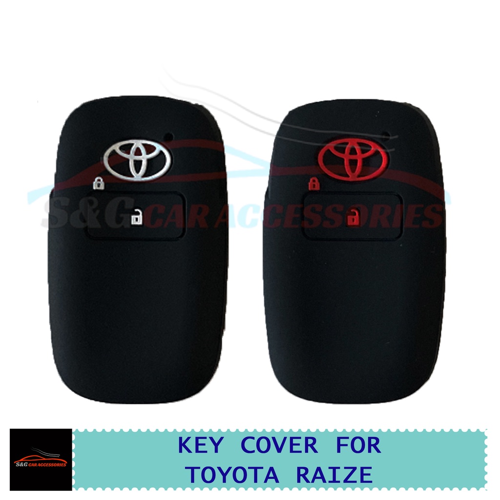 Toyota Raize Avanza 2022 Veloz Silicone Car Keyless Entry Key Cover | 1 ...