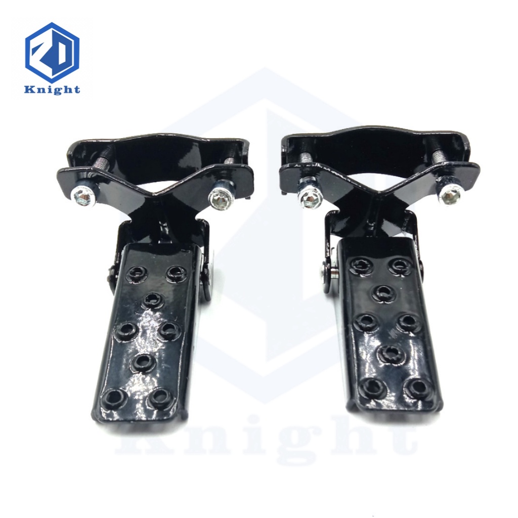 Knight Motorcycle Bike Universal Shock Footrest Pair FULL ALLOY ...