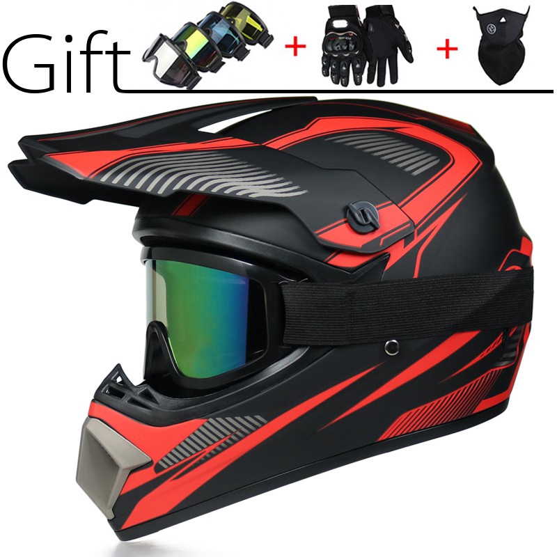 Motorcycle off-road racing helmet downhill mountain mud helmet full ...
