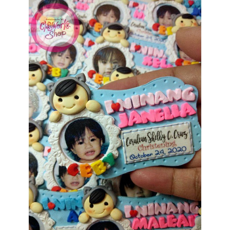 Ninong Ninang Photo Ref Magnets Souvenirs Give aways for Birthday ...