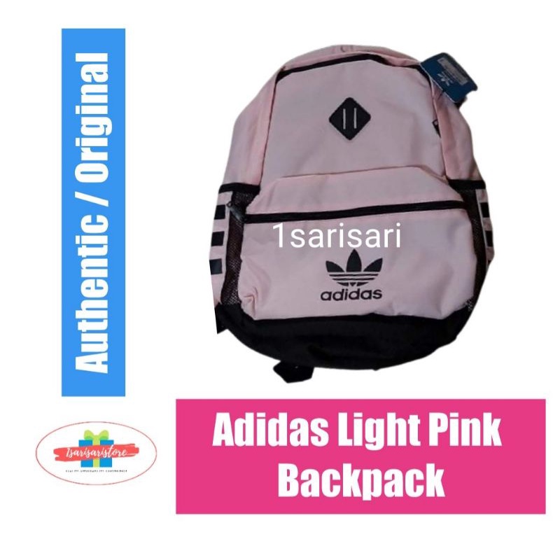 Authentic Original Adidas Backpack Light Pink | Shopee Philippines