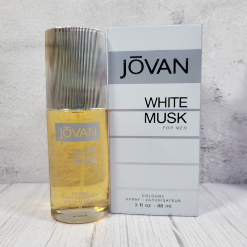 Authentic Jovan White Musk Cologne Spray for Men 88ml | Shopee Philippines