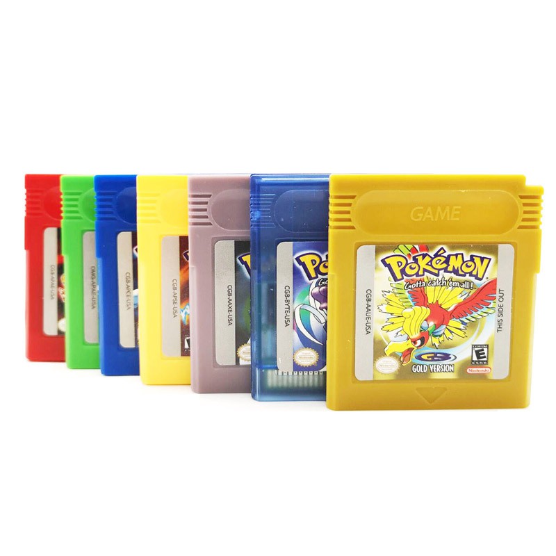 Nintendo GBC GB game Card Gameboy color pokemon trading card | Shopee ...