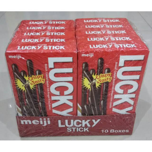 Meiji Lucky Stick (10 Boxes) | Shopee Philippines
