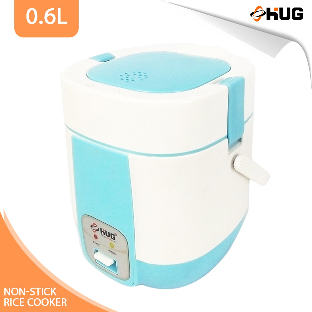 HUG 0.6 Liter Non Stick Rice Cooker (RC-101B) | Shopee Philippines