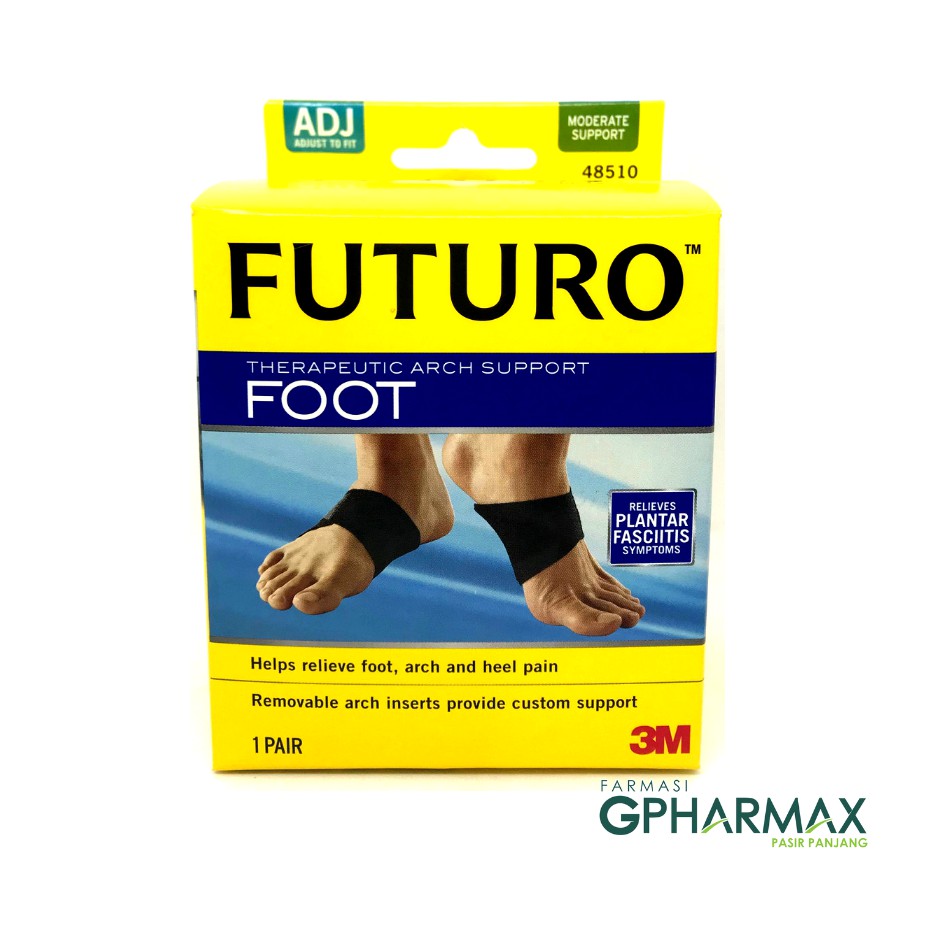 Futuro Therapeutic Arch Support Foot 48510 (1 pair) | Shopee Philippines