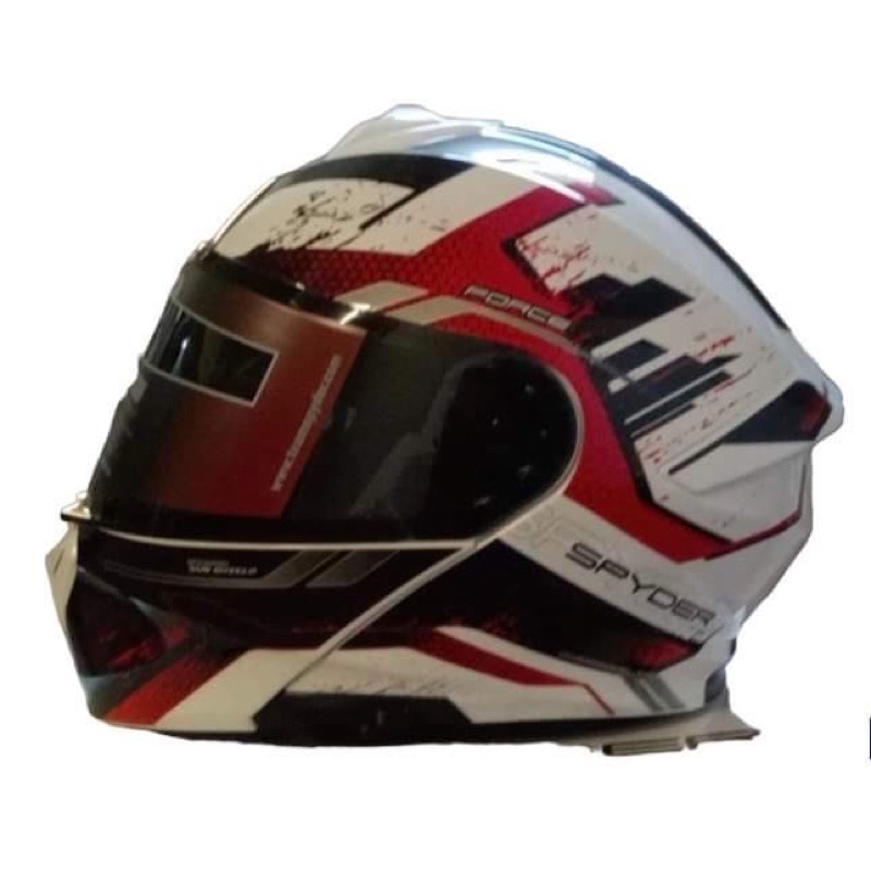 Spyder Force V2 Modular Dual Visor Helmet | Shopee Philippines