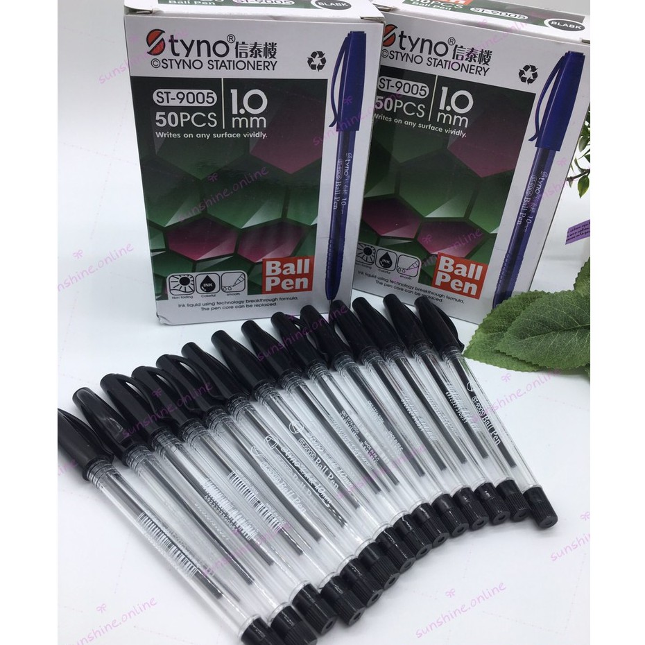 ST-9005 STYNO BALL POINT PEN 50pcs BALLPEN | Shopee Philippines