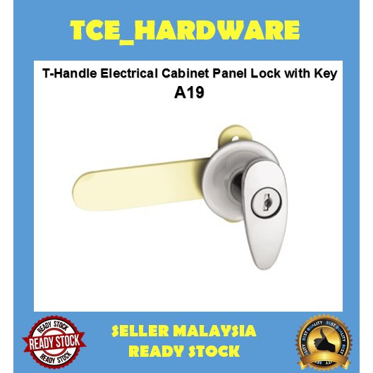 Made in High Quality T-Handle Electrical Cabinet Panel Lock with Key ...