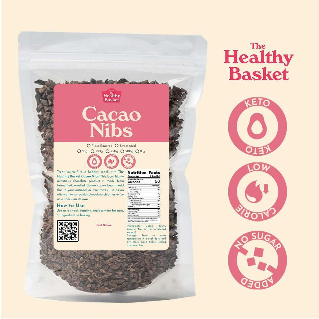 Healthy Basket Roasted Cacao Nibs (250g, 500g & 1kg) | Shopee Philippines