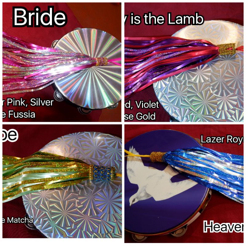 Tinsel Metallic Tassels for Tambourine tassel only | Shopee Philippines