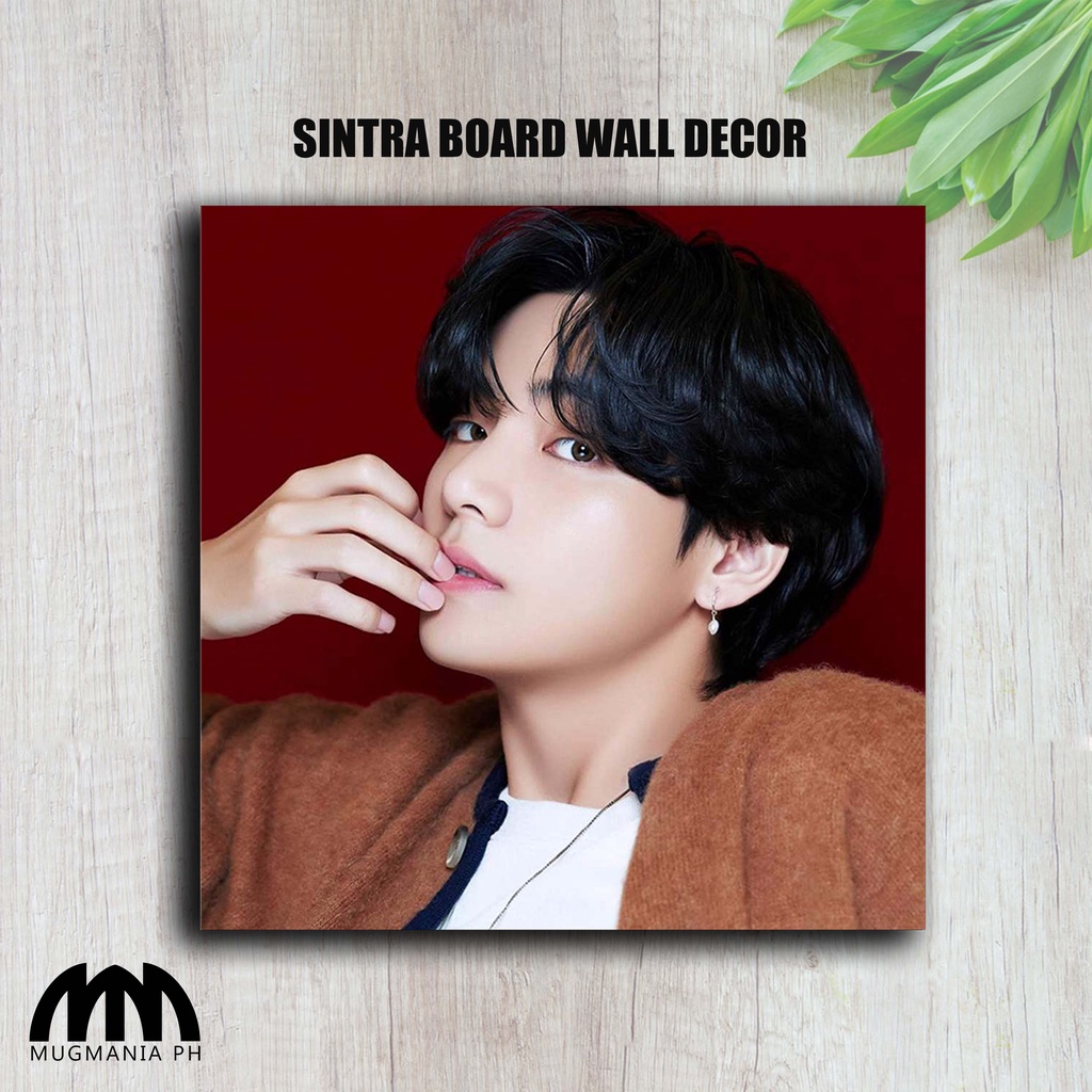 SOLD PER PIECE / KPOP Square Wall Decor - Mugmania - KPOP Taehyung "V ...