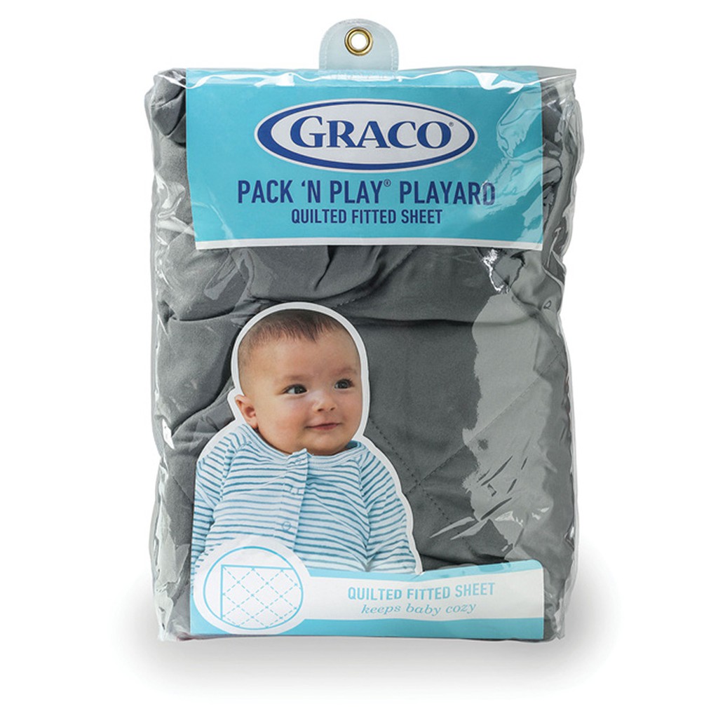 Graco Acc Pnp Sheet Qui Stone Grey [Not For Sale] | Shopee Philippines
