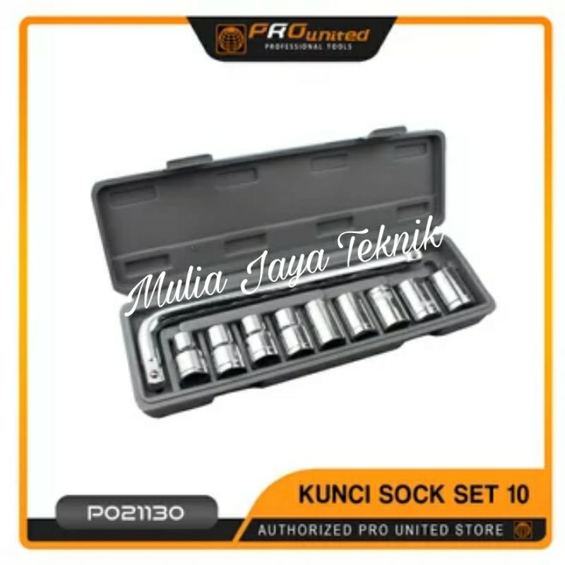 PRO-UNITED SOCKET WRENCH SET (10PCS) | Shopee Philippines
