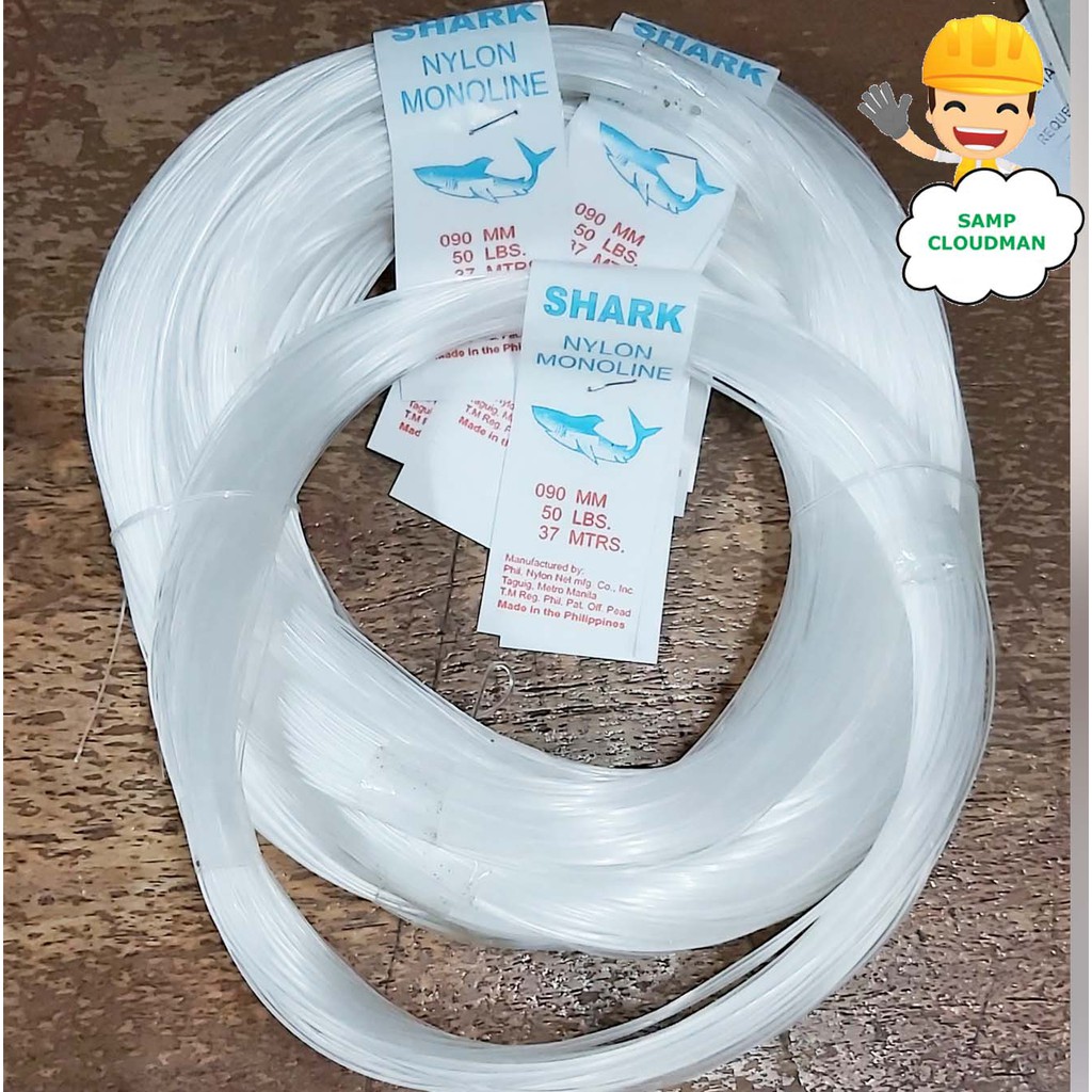 Nylon Wires Tansi #80 #100 x 37 meters Nylon ropes | Shopee Philippines