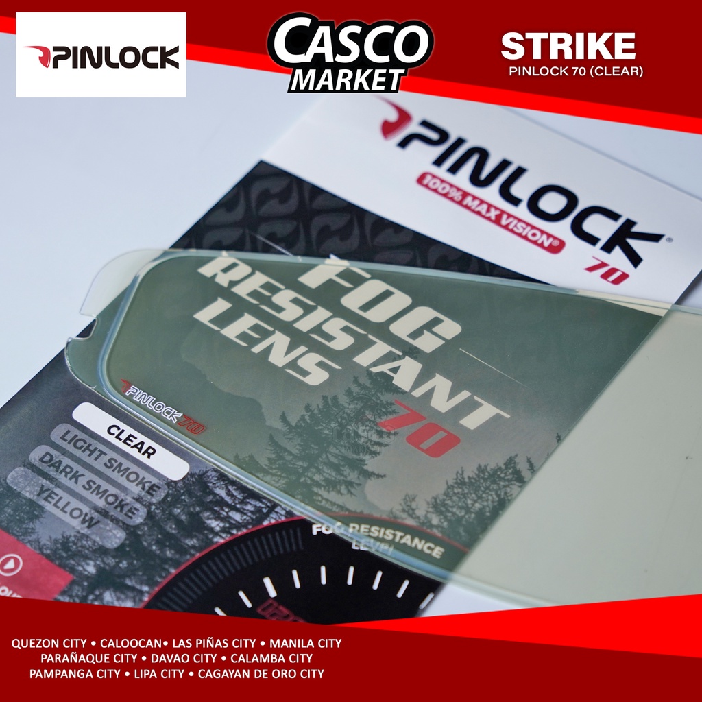 SPYDER PINLOCK 70 ANTI-FOG FILM FOR SPYDER STRIKE AND FURY MODEL (FOR ...