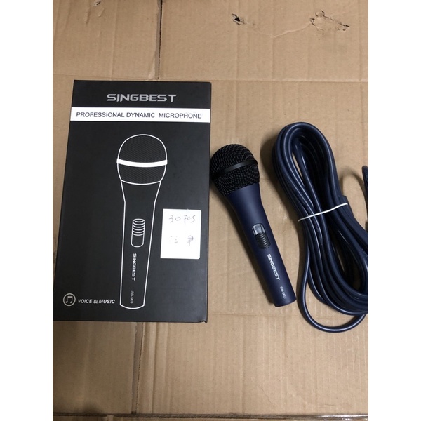 SINGBEST SB-903 Proffesional Dynamic Microphone | Shopee Philippines