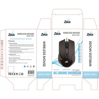 Zeus M001 ( Panthom ) Wired Mouse For Office / Gaming ( 10 - 10 ...