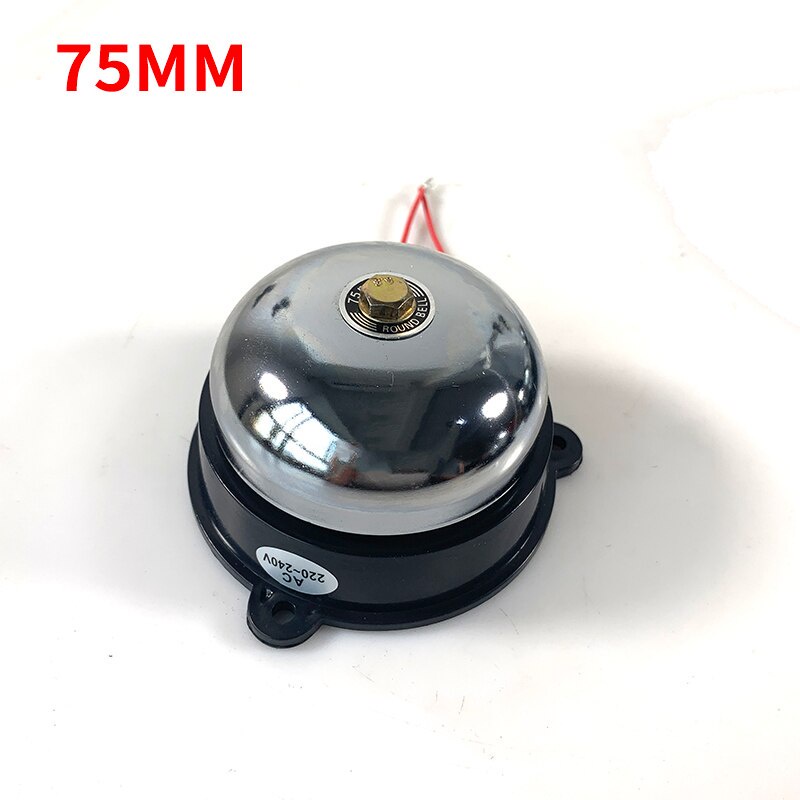 Traditional electric bell 55/75/100/150mm 220V high quality alarm bell ...