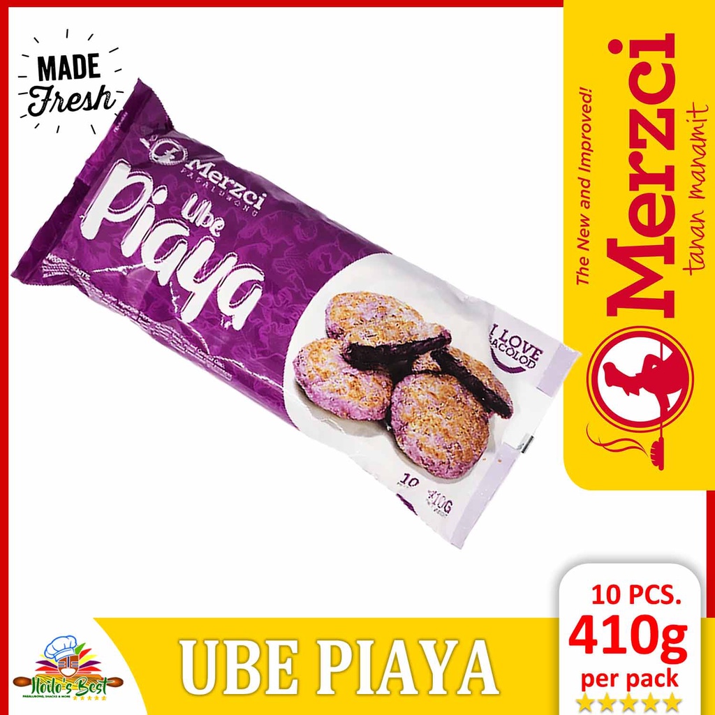 Iloilo's Best | Ube Piaya | Merzci Pasalubong | Ube | Best Seller ...