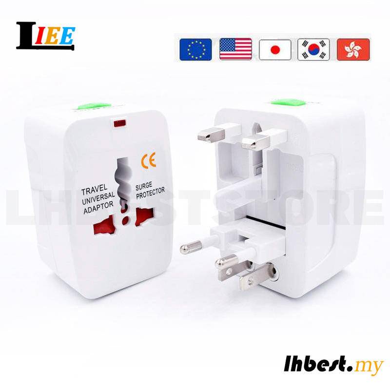 Universal Travel Adaptor Plug Compact Travel Adapter Wall Plug with USB ...