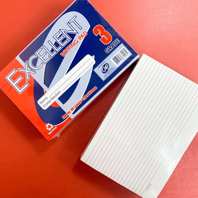 Writing Pad Paper 10 Pads In One Pack Grade 1--2-3-4 School Supplies ...