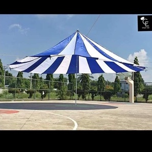 NEJ4 72L parachute canopy tent#parachute#wedding#birthday | Shopee ...