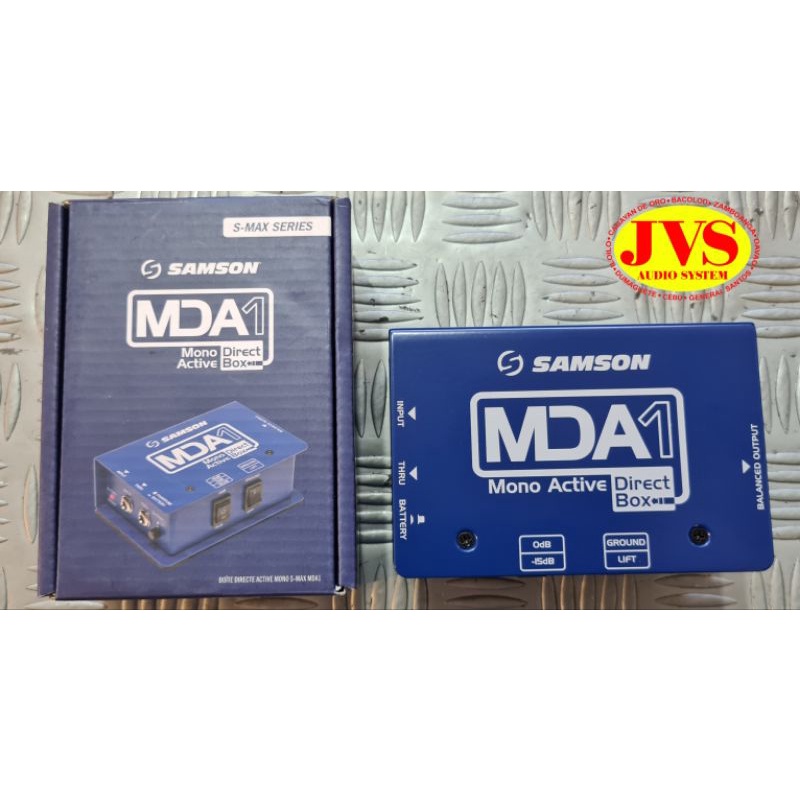 Samson MDA1 Mono Active Direct Box | Shopee Philippines